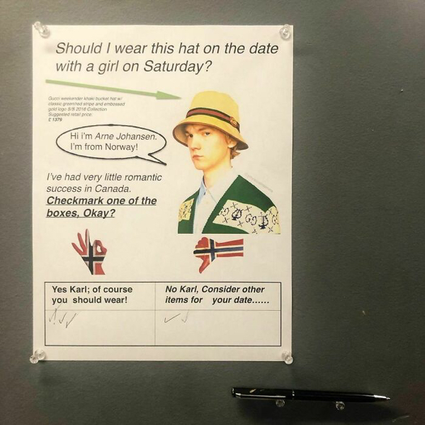 Man trolls neighborhood with posters and they're perfectly ridiculous