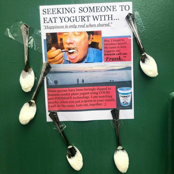 Man trolls neighborhood with posters and they're perfectly ridiculous