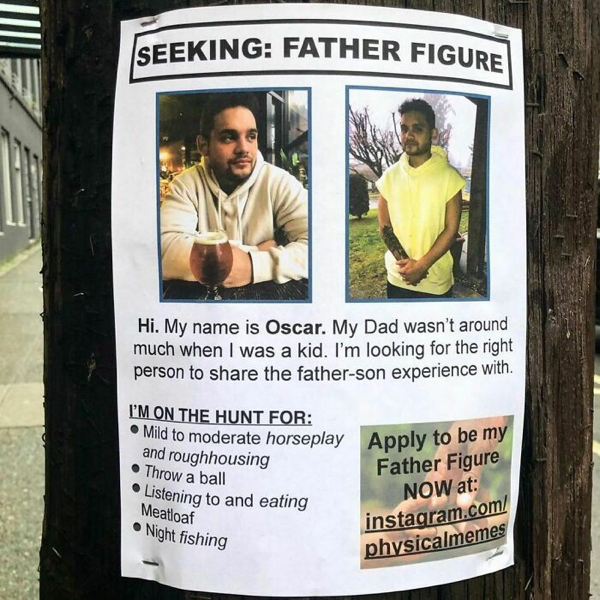 Man trolls neighborhood with posters and they're perfectly ridiculous