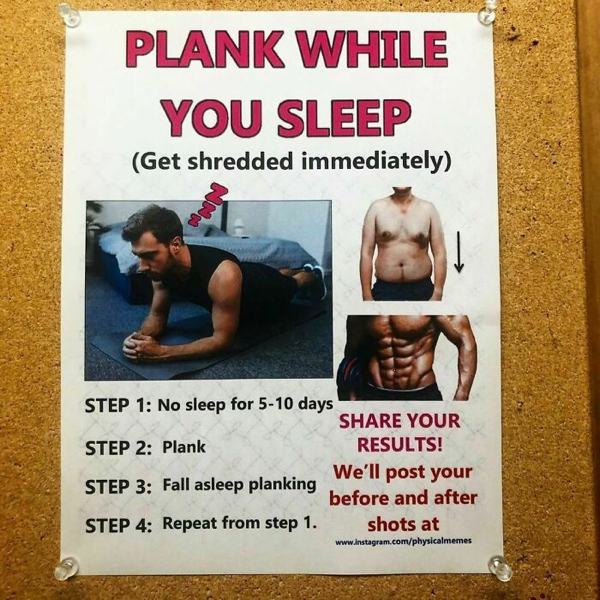 Man trolls neighborhood with posters and they're perfectly ridiculous