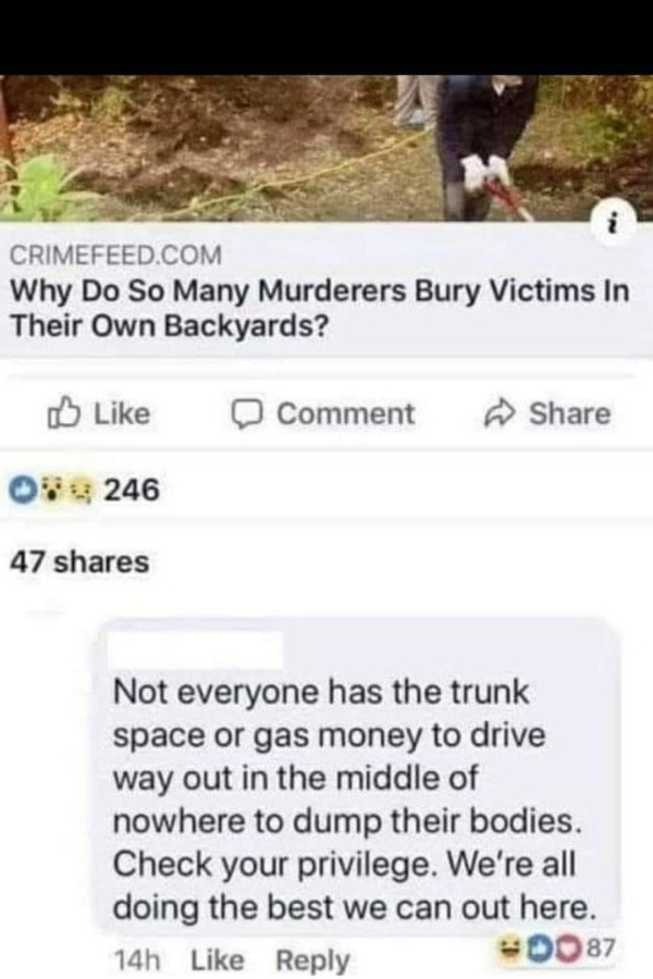 True crime memes for everyone obsessed with a good murder mystery