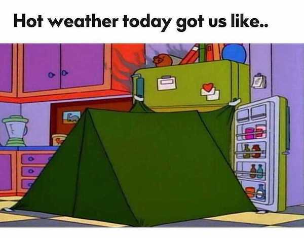 Hot Weather Memes