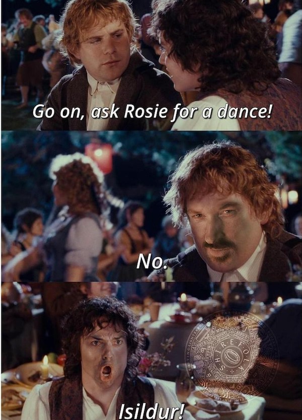 Tolkien memes fans of LOTR, Hobbit, and Silmarillion will love