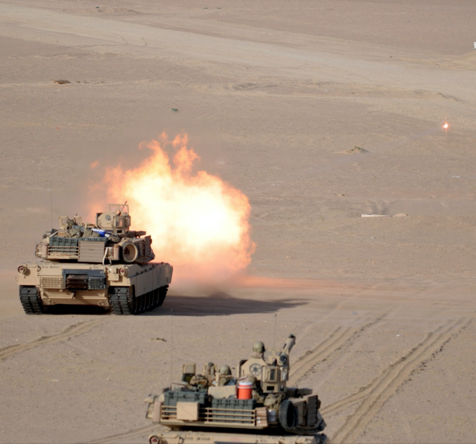 M1Abrams Tank Ultra HighSpeed Camera Fire Main Gun SlowMotion Sequence