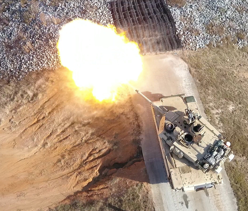 M1Abrams Tank Ultra HighSpeed Camera Fire Main Gun SlowMotion Sequence