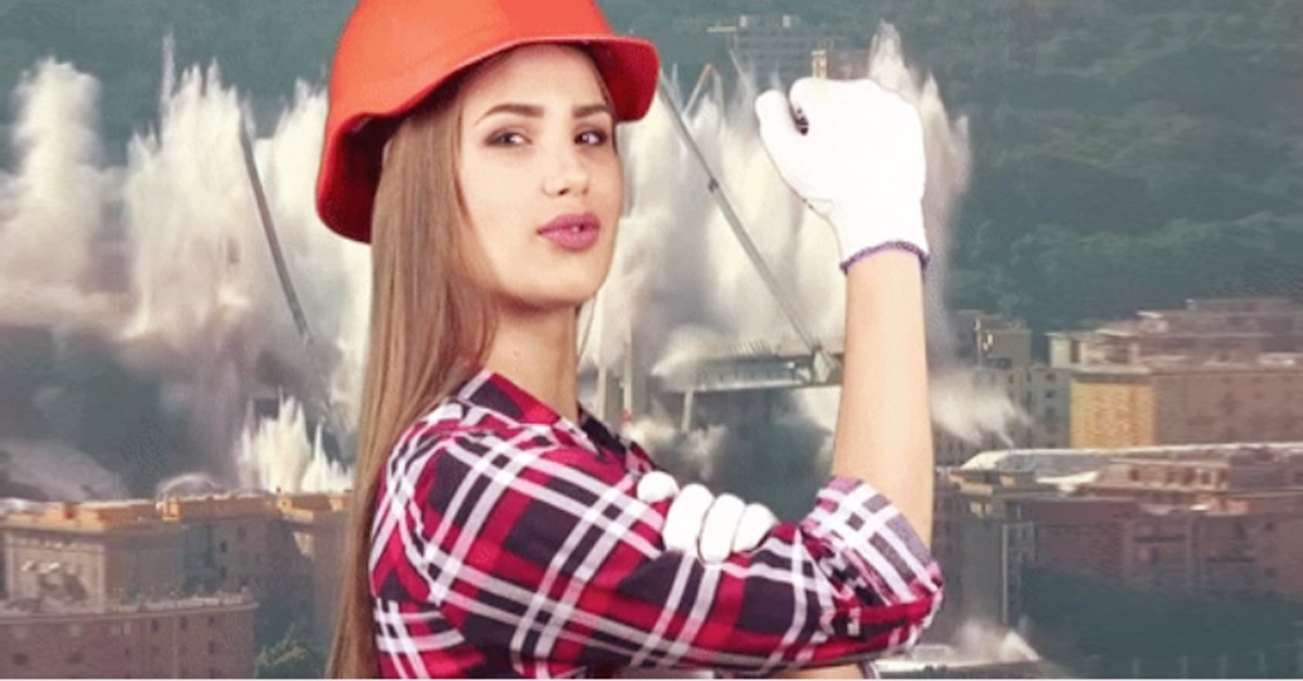 GIFs Awesome Demolition Best Compilation New 2021 Building Bridge Fall