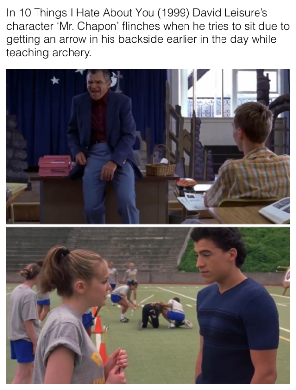 Hilarious & brilliant jokes you NEVER noticed in movies (30 Photos)