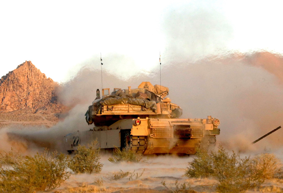 M1Abrams Tank Ultra HighSpeed Camera Fire Main Gun SlowMotion Sequence