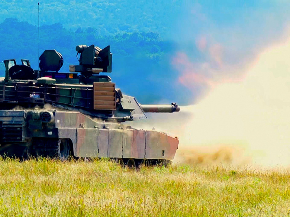 M1Abrams Tank Ultra HighSpeed Camera Fire Main Gun SlowMotion Sequence