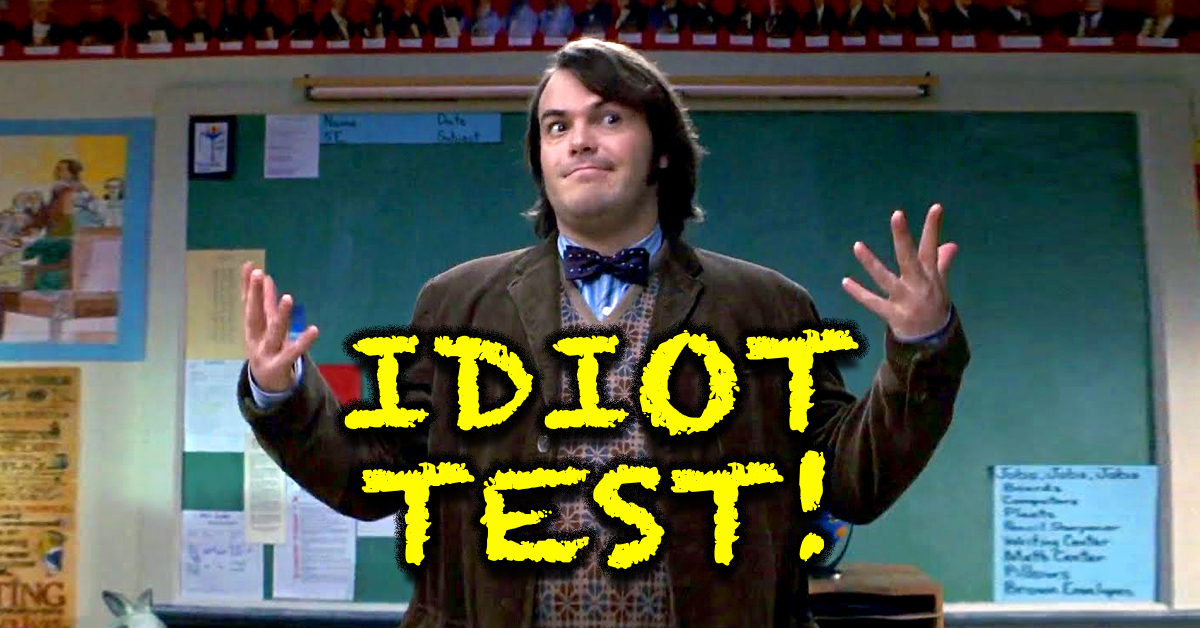 See if you can pass the 'Idiot Test' with these simple brain teasers!