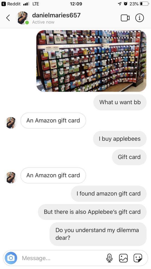 And now the scammer gets scammed