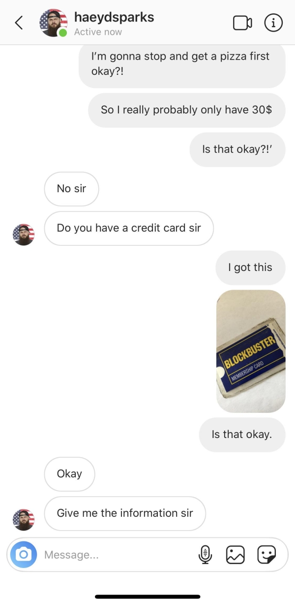 And now the scammer gets scammed