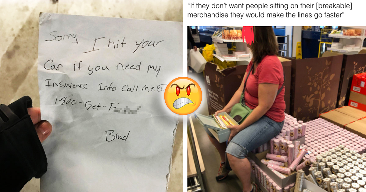 People misbehaving in society that should be put on notice ASAP