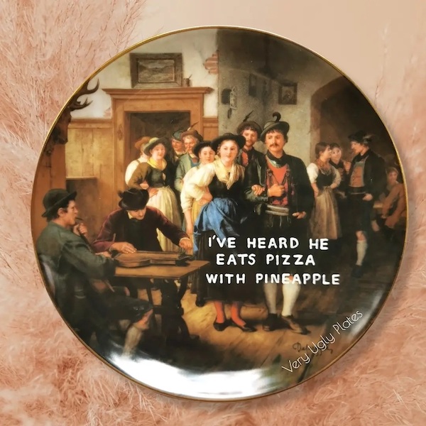 Hilarious Quotes Served Up On 'Very Ugly Plates'