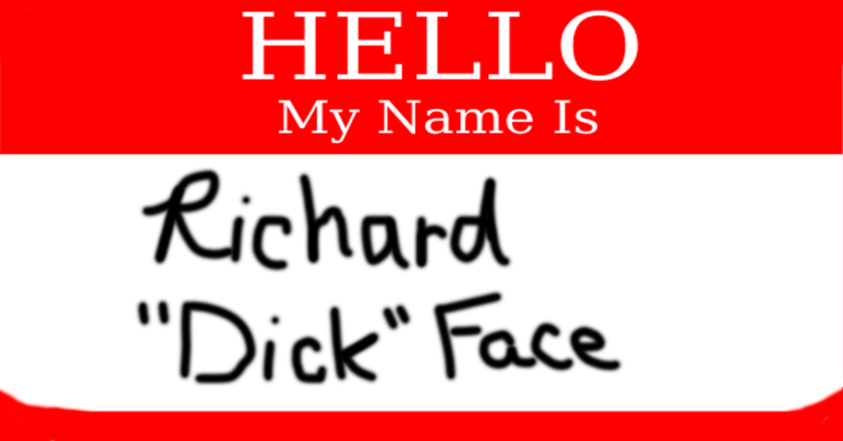 These people have some of the WORST names of all time