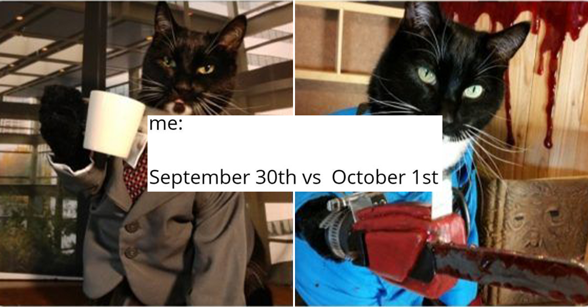 It's October, time to get your goth on