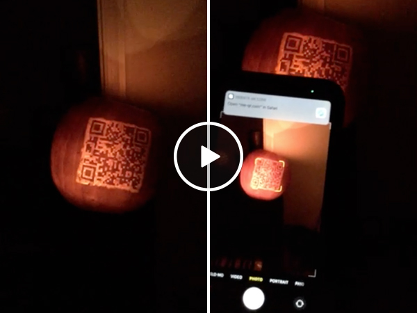 If you see a QR code pumpkin this Halloween, don't do it! You've been ...