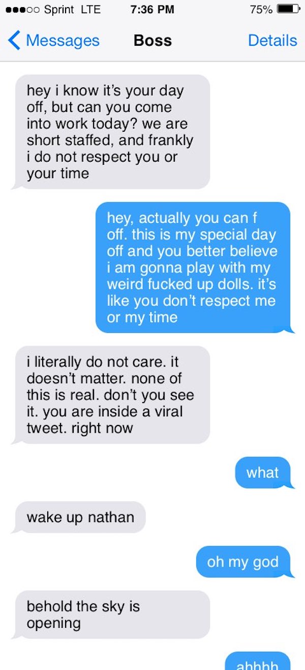 Crazy Texts You'll Need To See To Believe