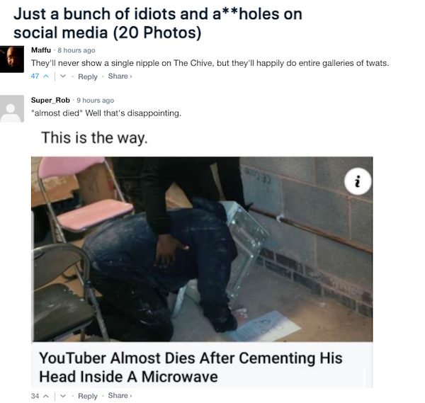 Top Comments of the week -- theCHIVE