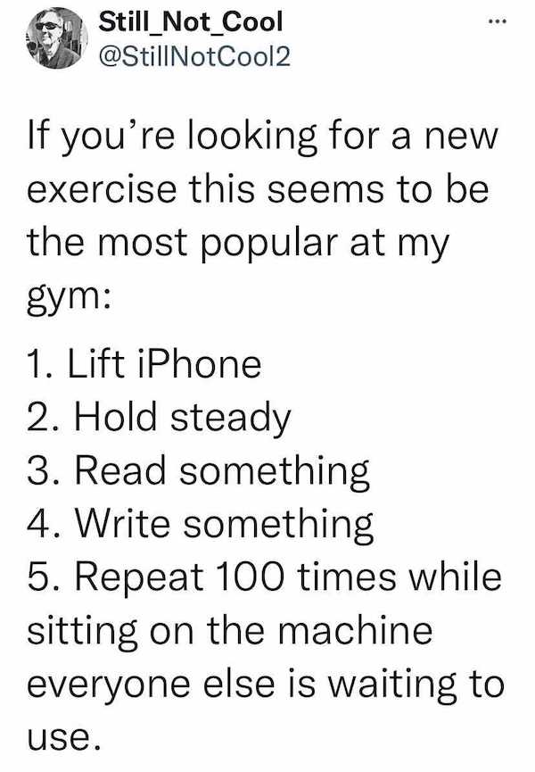 Exercise memes, for the slob in all of us