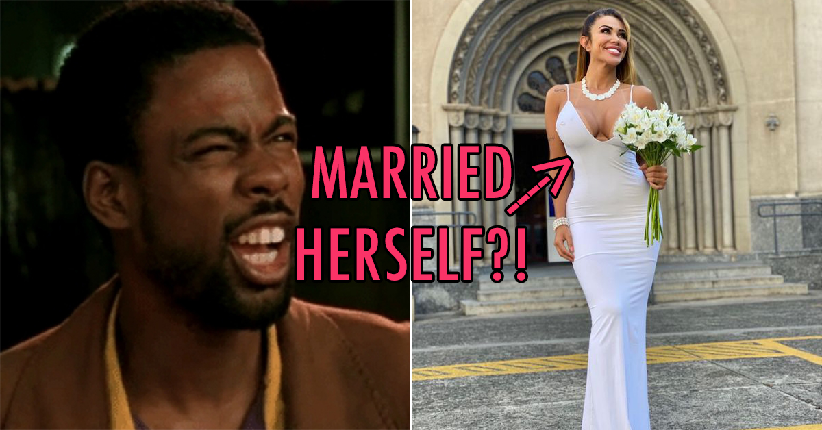 Woman who MARRIED herself is now *checks notes* DIVORCING herself