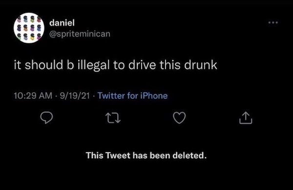 Unhinged people + twitter = very concerning content