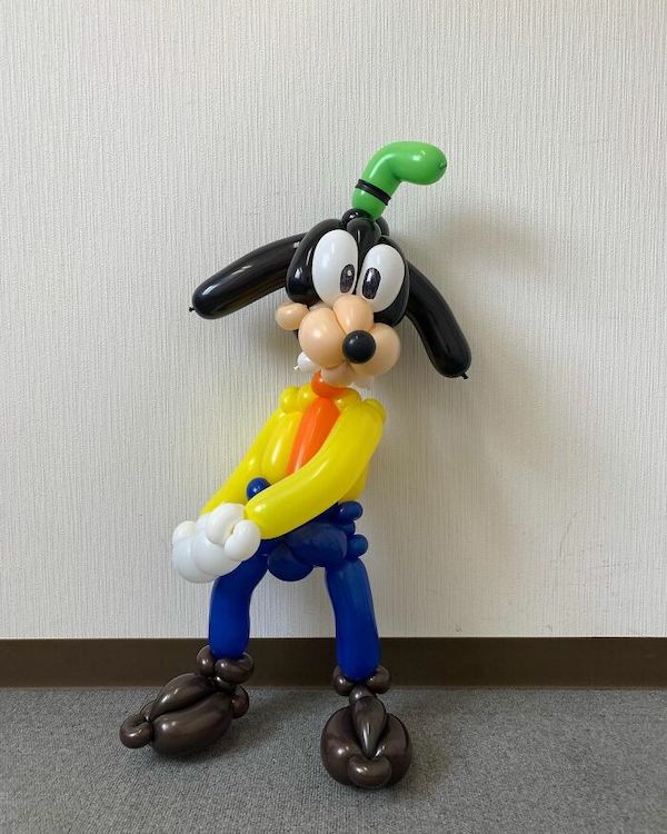 Famous Characters And Actors Made With Balloon Art