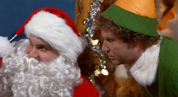 Scenes From Elf Movie Gimbels