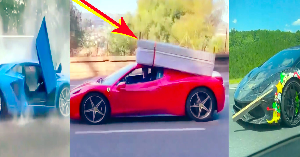 GIFs Supercar FAIL Stupid Bad Drivers Crash Funny Wrecks