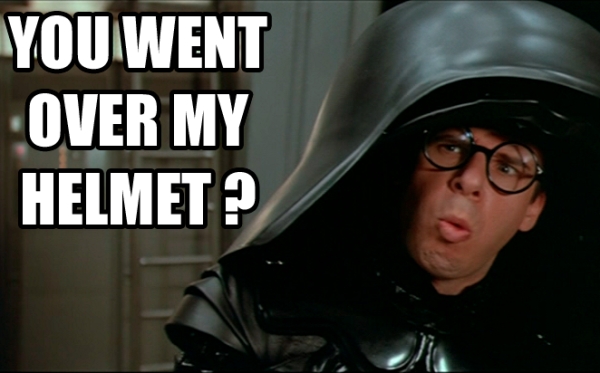 Memes Best Star Wars vs. Spaceballs Quotes Darth Vader 'n Dark Helmet