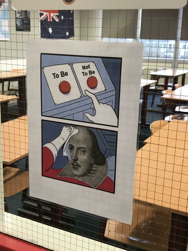 Teachers that took their classroom sign game to a whole new level