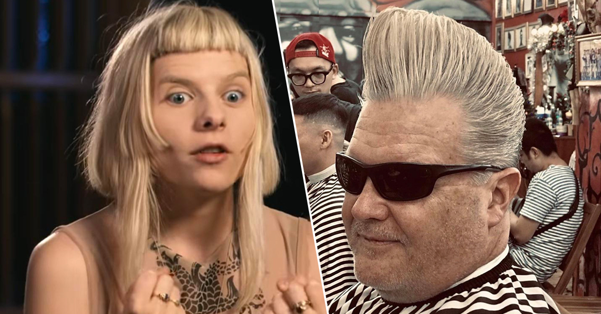 Just a couple questions: Who cut your hair? And why?