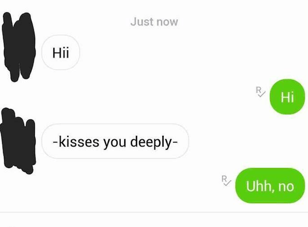 Text messages so cringe-inducing they make me physically shudder
