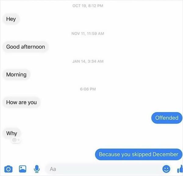 Text messages so cringe-inducing they make me physically shudder