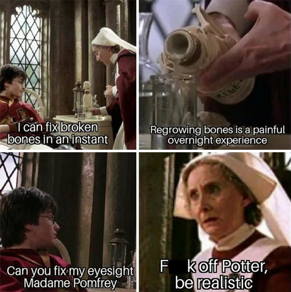 Calling all Potter-heads, it's a batch of memes straight from Hogwarts