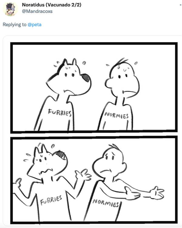 PETA is getting ROASTED after their weird post backfires spectacularly