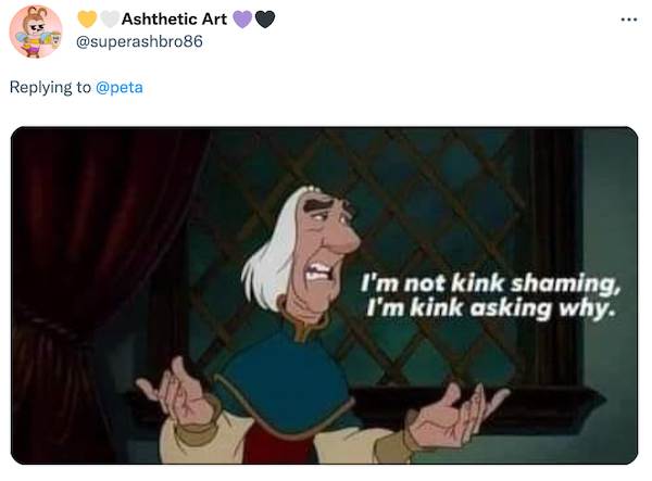 PETA is getting ROASTED after their weird post backfires spectacularly