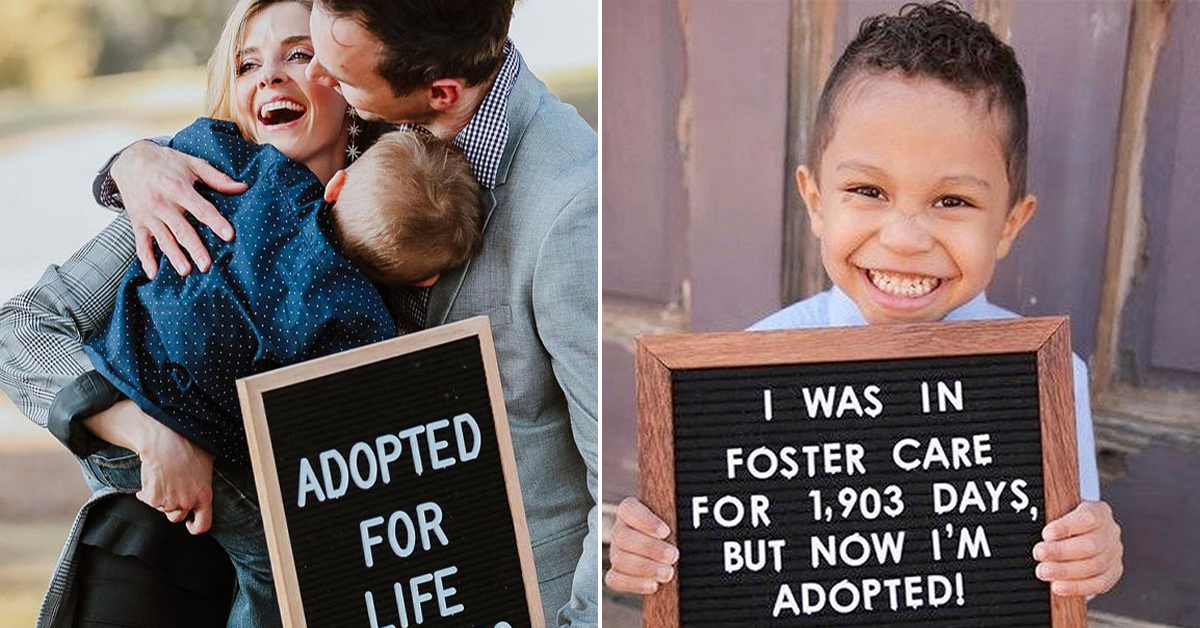 Seeing folks get adopted is a celebration we can all take part in