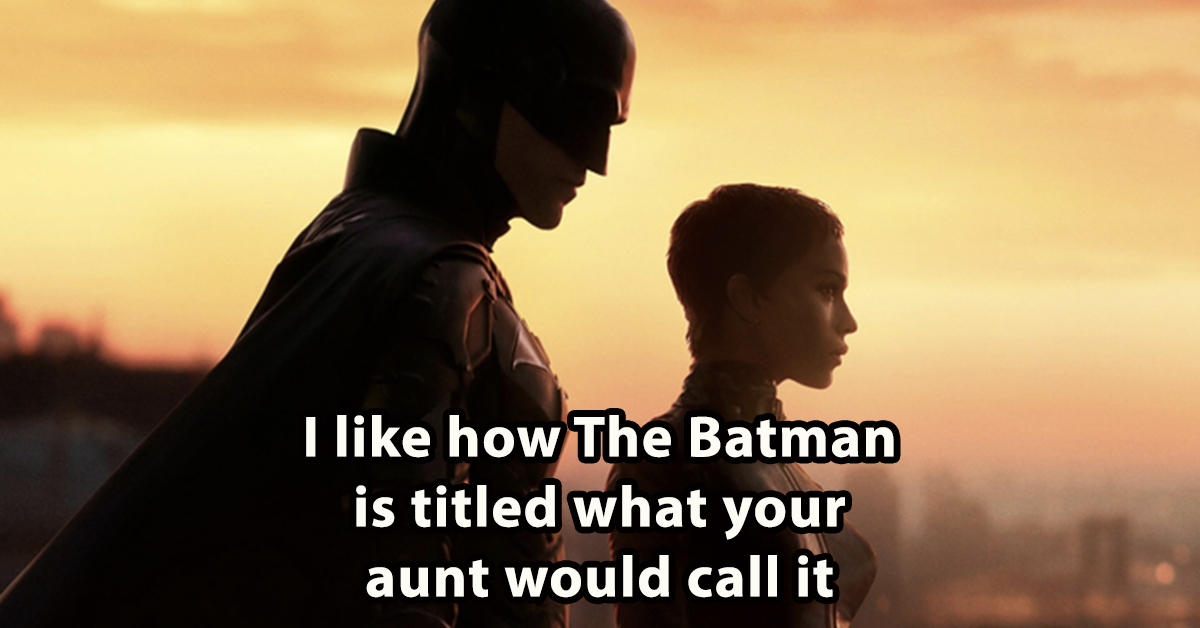 Memes and jokes about 'The Batman'