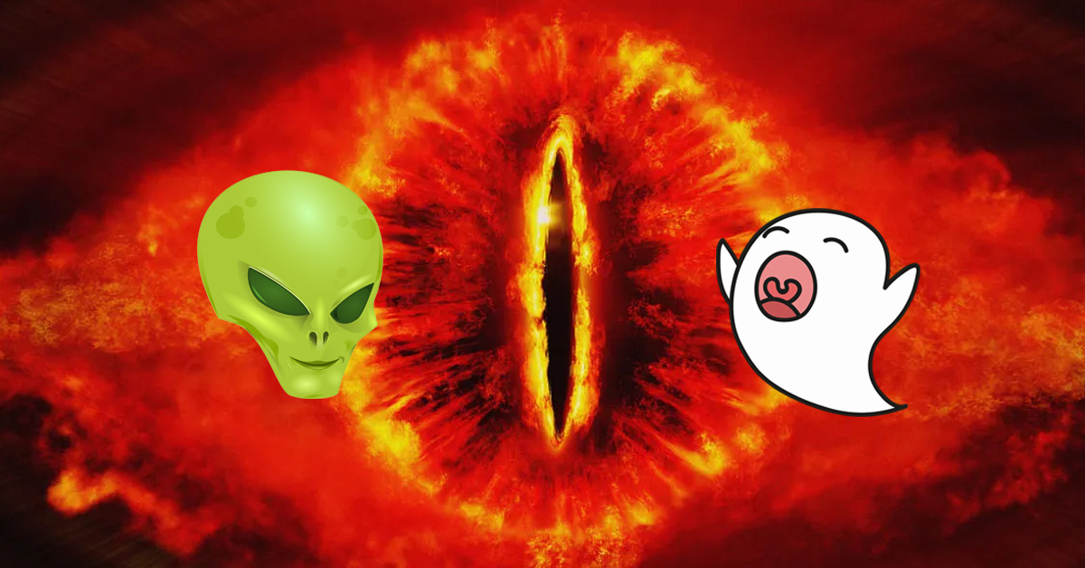 An eerie red light is seen glowing over Egypt and US skies