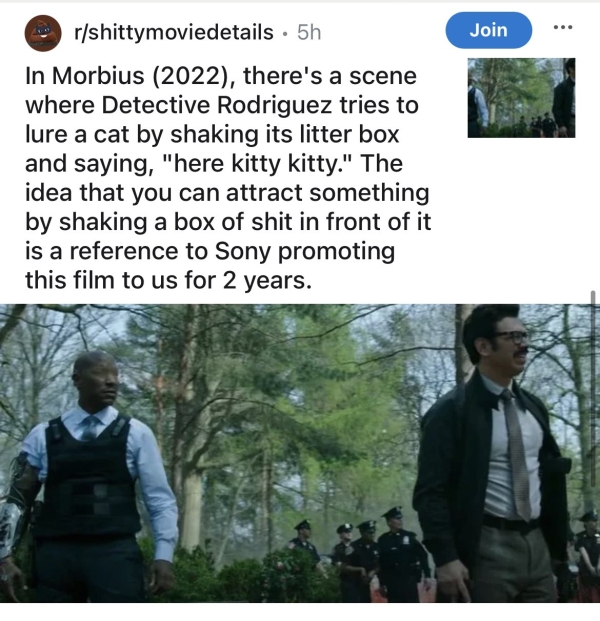 Morbius is getting ROASTED and the memes are better than the movie.
