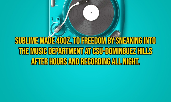 A Bucket of Random Facts