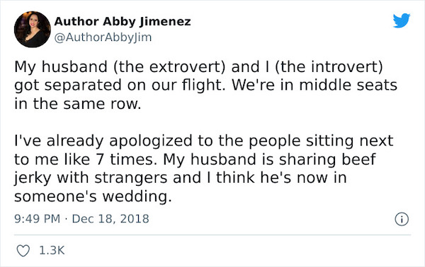 28 examples of two VERY different types of people