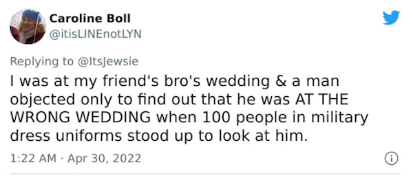 People who witnessed a wedding objection share what happened