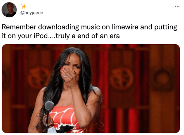 The iPod is OFFICIALLY dead after 20 years. R.I.P.