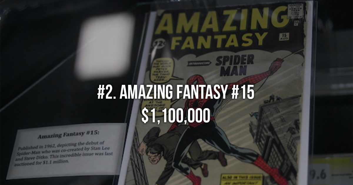 The Top 10 Comic Books Ever Sold