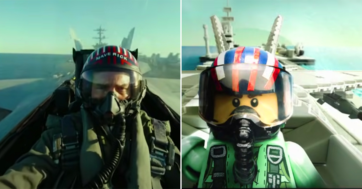All I want for my birthday is.....a Top Gun Lego Movie!