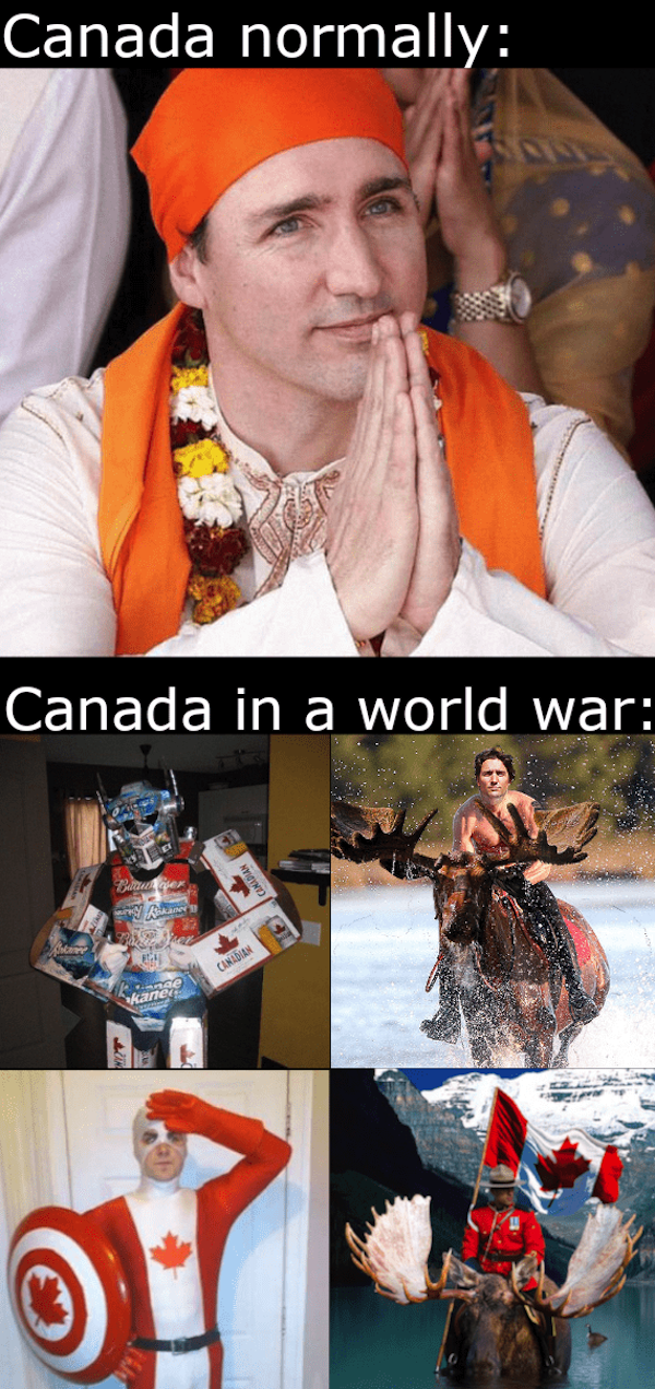 Canadian memes should be as routine as poutine