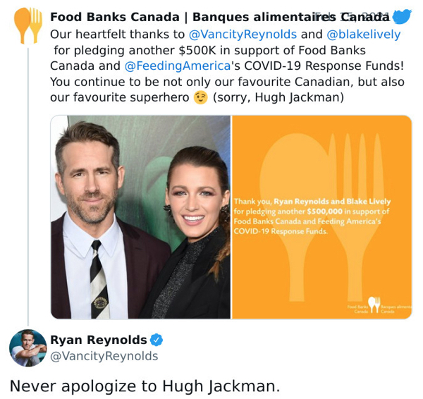 Celebrity Tweets that are actually pretty damn great