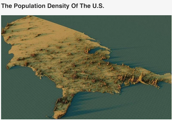 These maps show the true scale of the world's countries